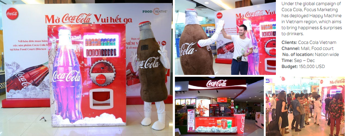 COKE – HAPPY MACHINE – Focus Marketing